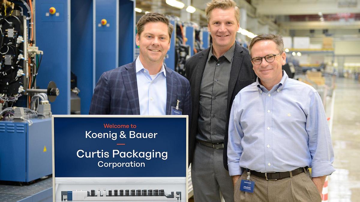 Curtis Packaging Proudly Announces New Custom-Designed Koenig & Bauer ...