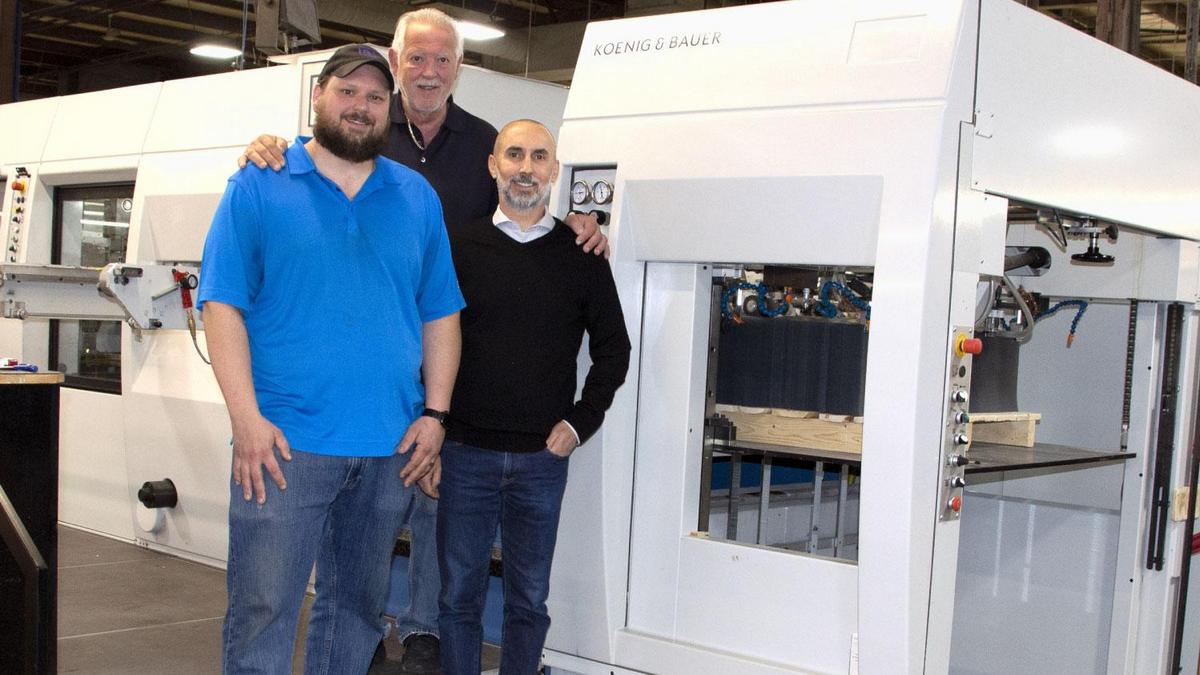 Second Koenig & Bauer Die Cutter Boosts Postpress Production at ...