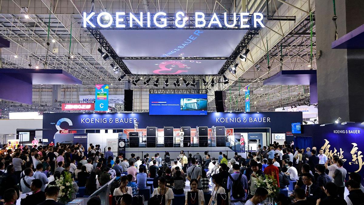 Koenig & Bauer Enjoys Success at Print China: Koenig & Bauer